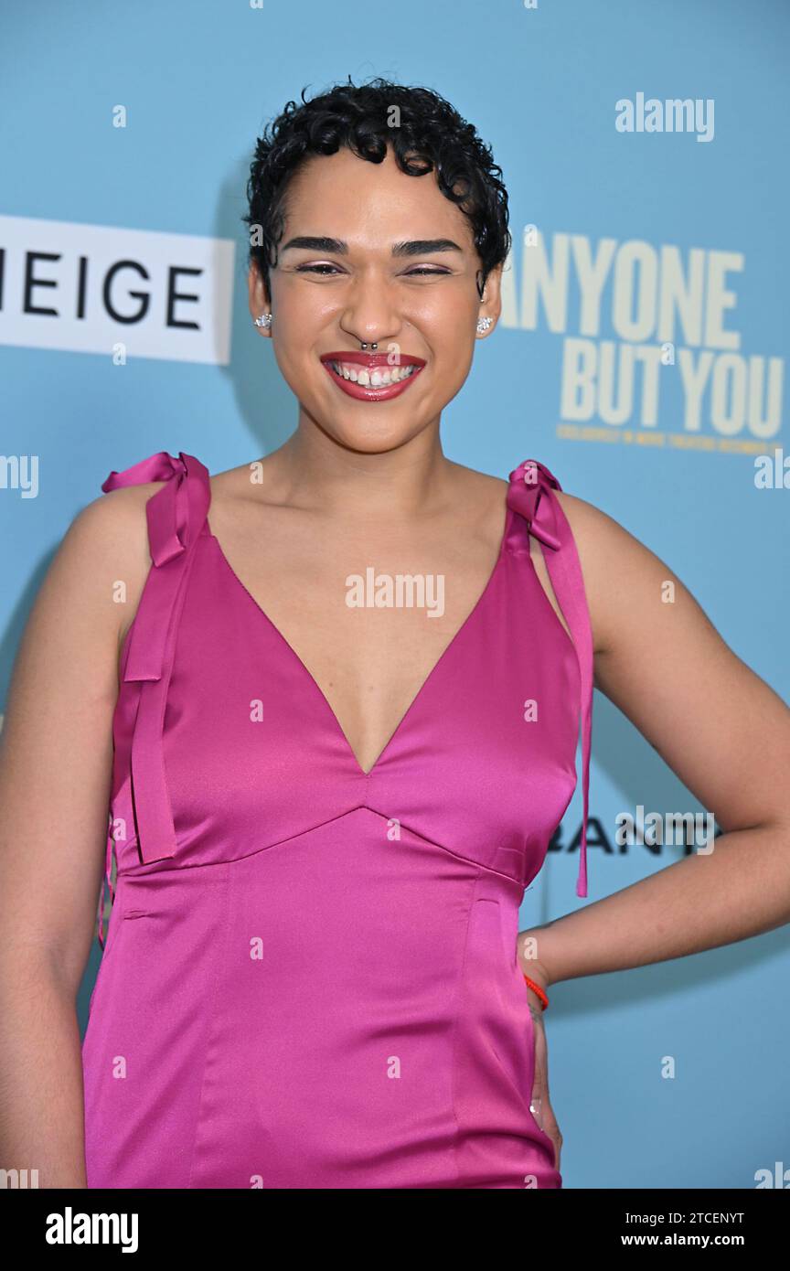 New York, USA on December 11, 2023. Amanda Castrillo attends the ...