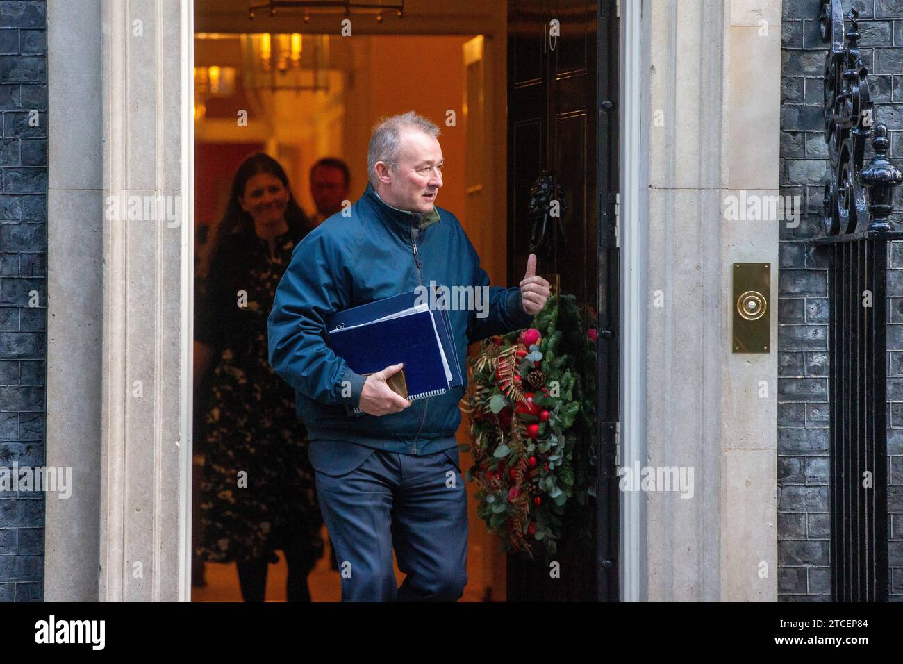 London, England, UK. 12th Dec, 2023. Chief Whip SIMON HART is seen ...