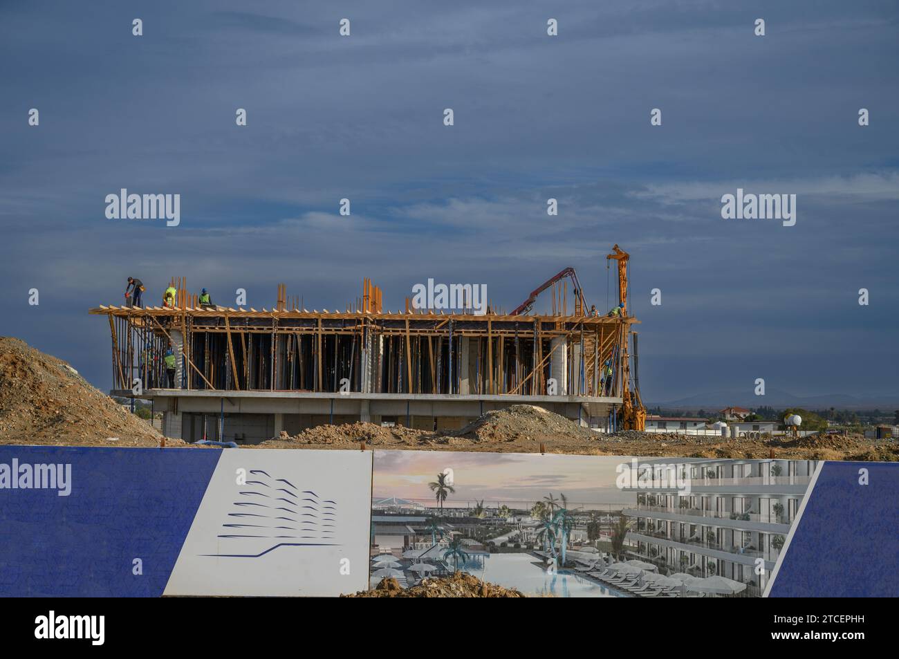 construction of a residential complex on the Mediterranean coast 6 ...