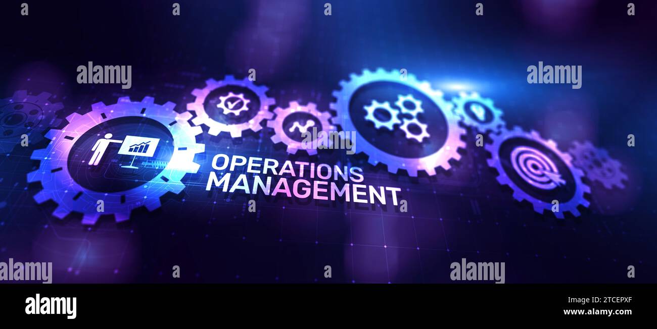 Operation management Business process control optimisation industrial ...
