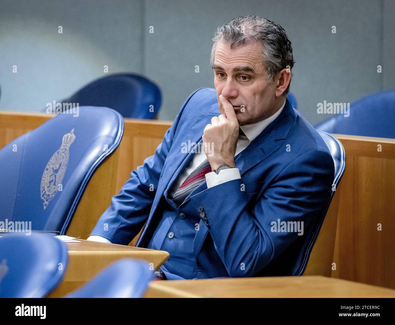 THE HAGUE - Tom van der Lee (GroenLinks/PvdA) during the weekly ...