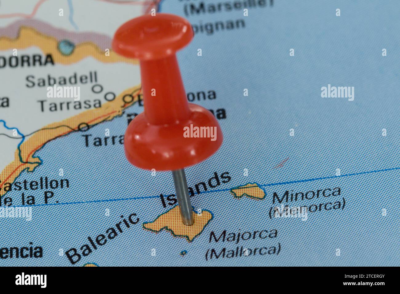 Mallorca spain location map hi-res stock photography and images - Alamy