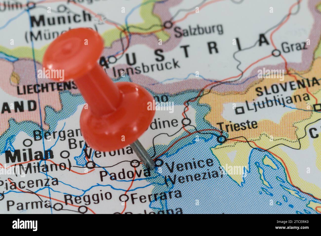 Venice italy tourist map hi-res stock photography and images - Alamy