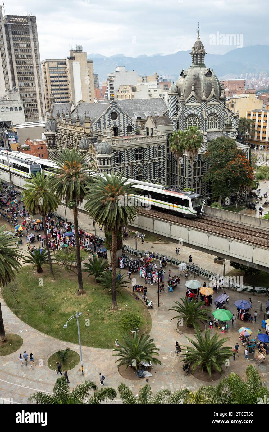 Medellin, Antioquia. Colombia - December 6, 2023. Nicknamed the "City ...