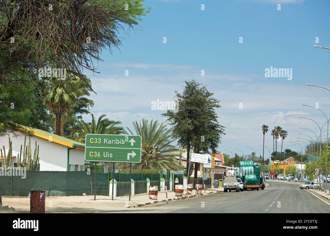 Outjo, Namibia, 14-11-23. A Road trip through Namibia with local town ...
