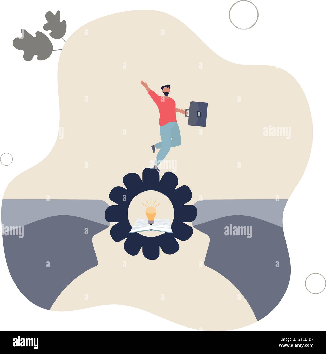 Bridging the gap vector Stock Vector Images - Alamy