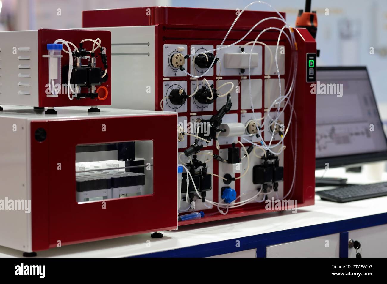 Fast protein liquid chromatography FPLC system for analyze or purify ...
