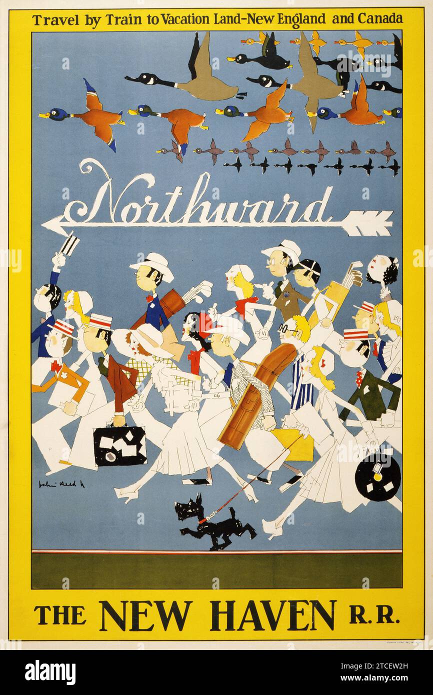 Canada land poster hi-res stock photography and images - Alamy