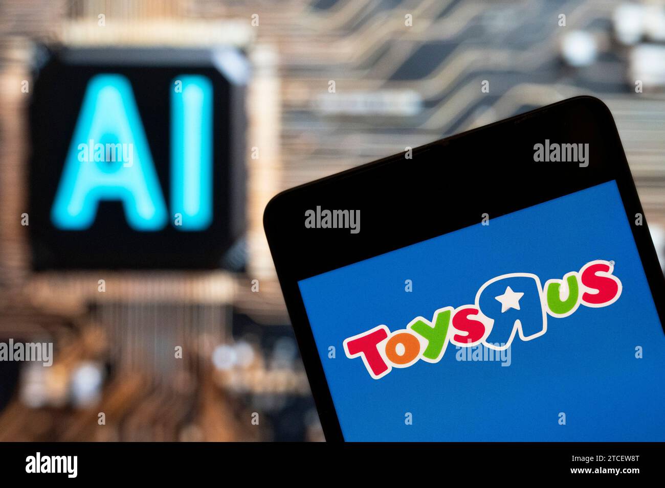 China. 10th Nov, 2023. In this photo illustration, the American ...