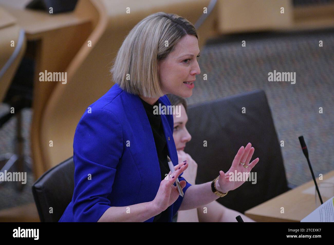 Edinburgh Scotland, UK 12 December 2023. Cabinet Secretary for ...