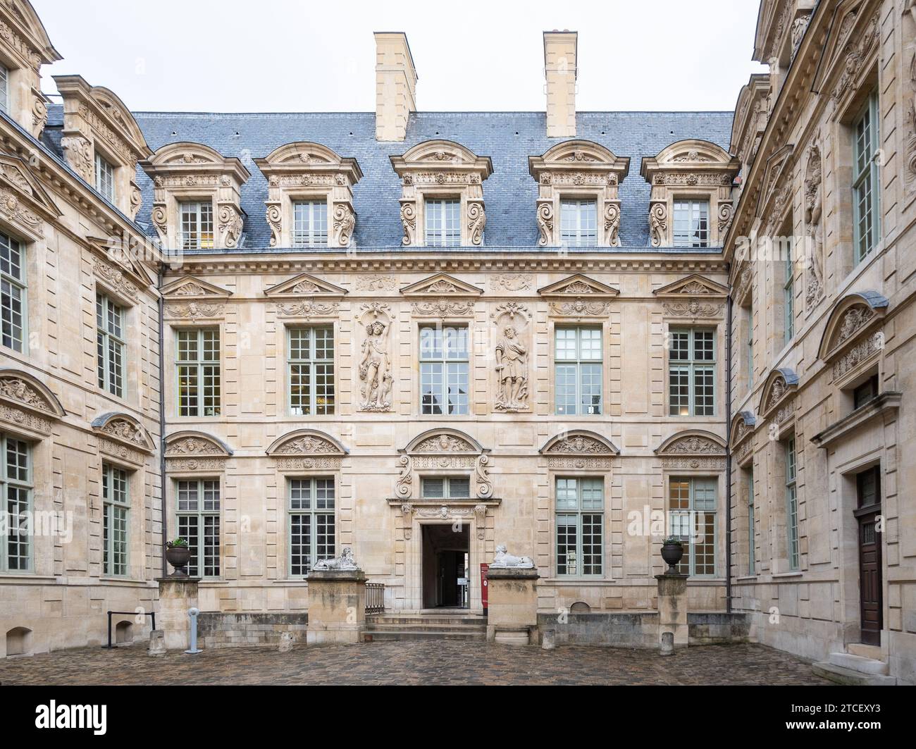 Paris, France, Centre des monuments nationaux at Hôtel de Sully in 4th ...