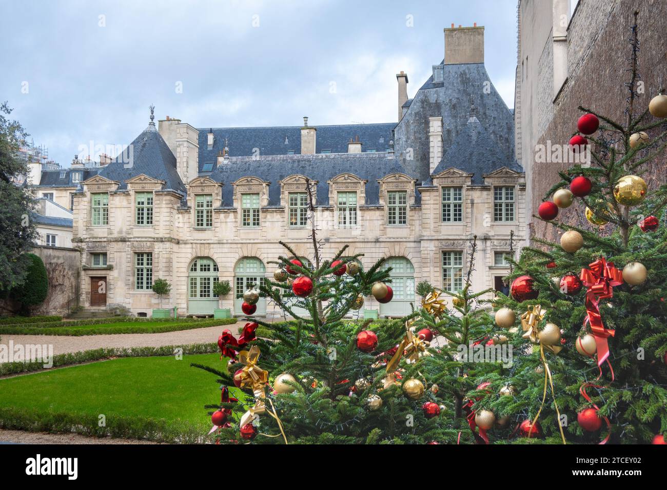 Paris, France, Centre des monuments nationaux at Hôtel de Sully in 4th ...