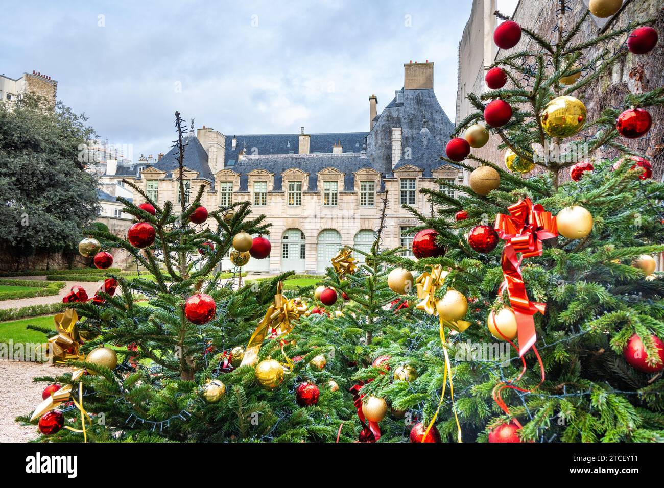 Paris, France, Centre des monuments nationaux at Hôtel de Sully in 4th ...