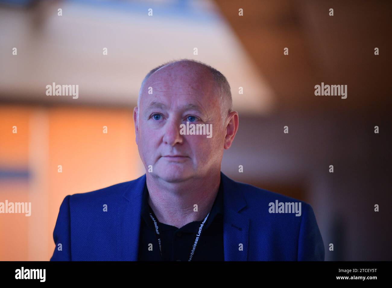 Edinburgh Scotland, UK 12 December 2023. SNP Chief Executive Murray ...