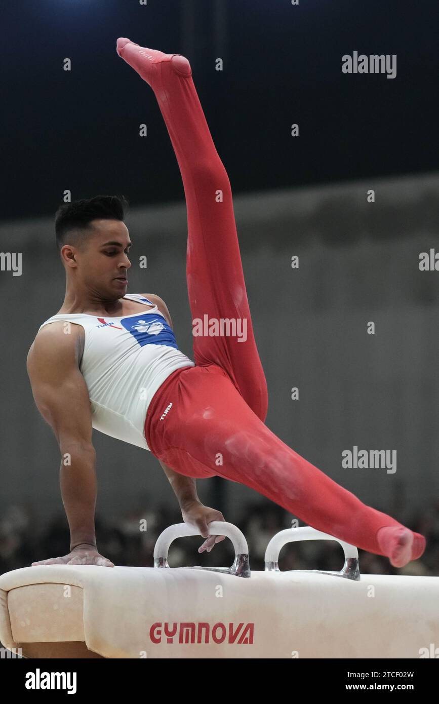 26 March 2023.British Gymnastics Championships. M&S Arena Liverpool. Mens and Women’s Senior ...