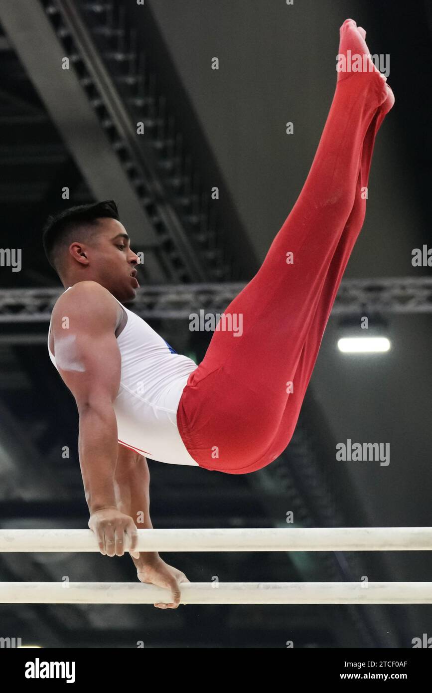 26 March 2023.British Gymnastics. Day 4 Championships. M&S Arena Liverpool. Mens and Women’s ...