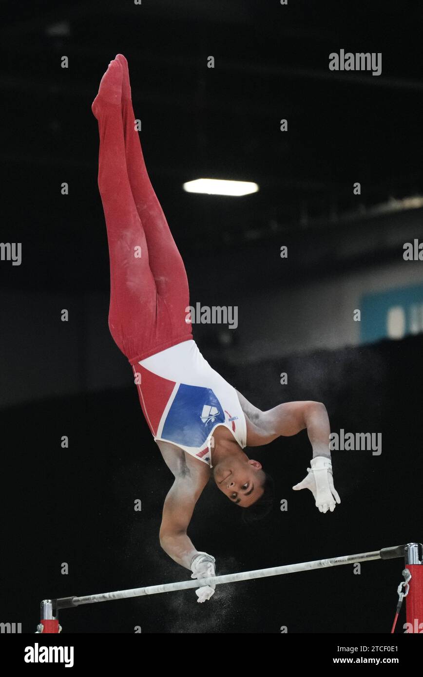 26 March 2023.British Gymnastics Championships. M&S Arena Liverpool. Mens Individual ...