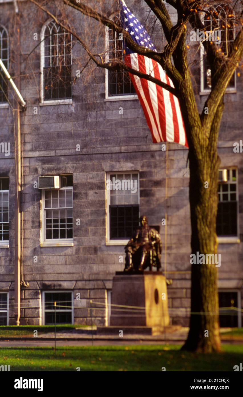 Cambridge, MA, USA. 30th Nov, 2023. Harvard Yard at Harvard University ...