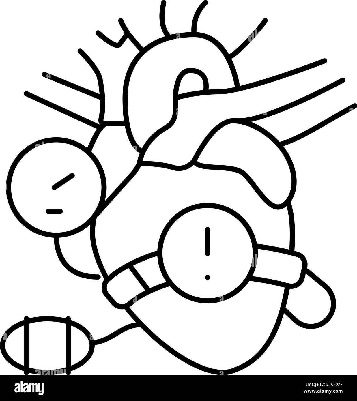 dry and itchy skin disease symptom line icon vector illustration Stock ...