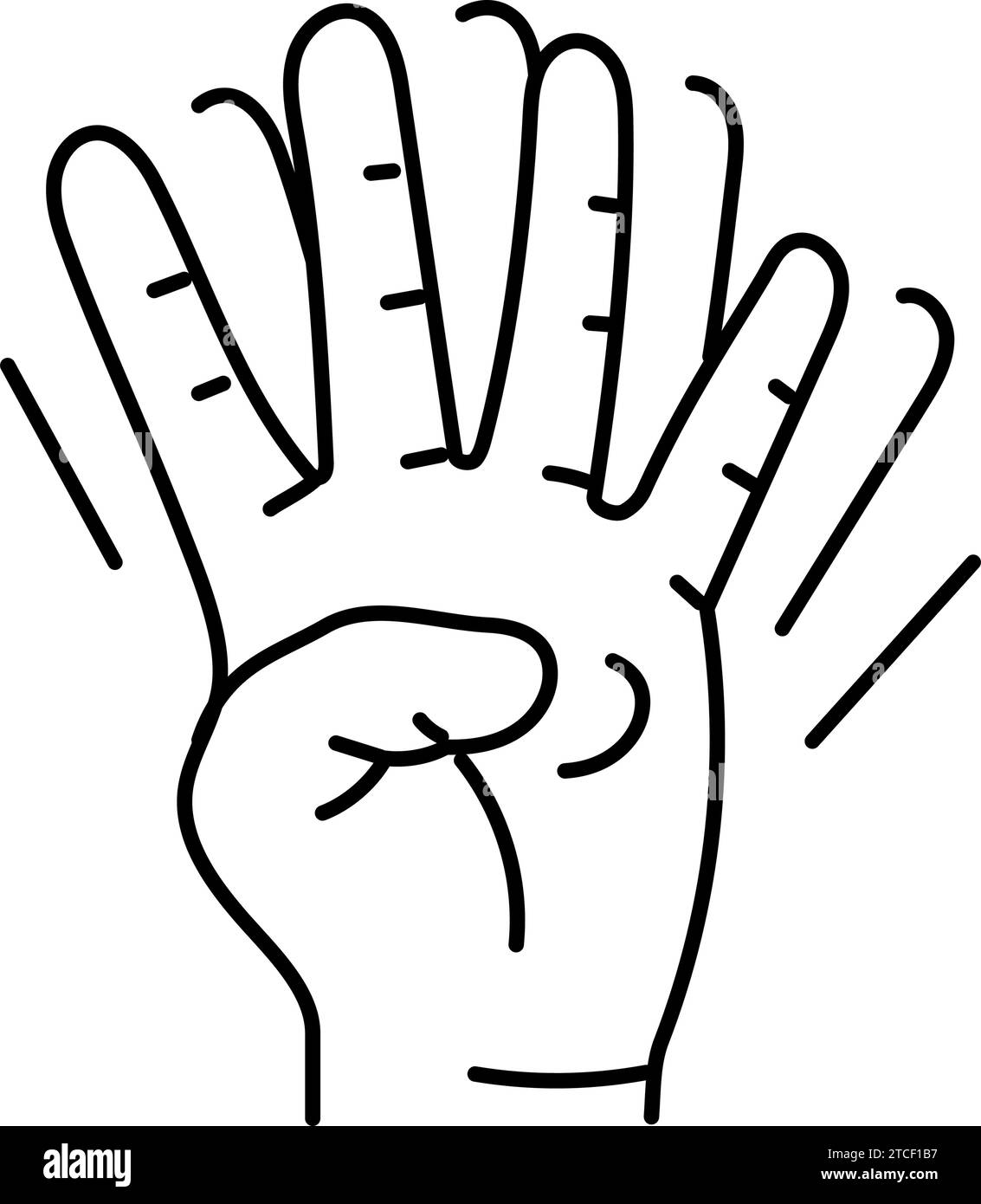 blurred double vision disease symptom line icon vector illustration ...