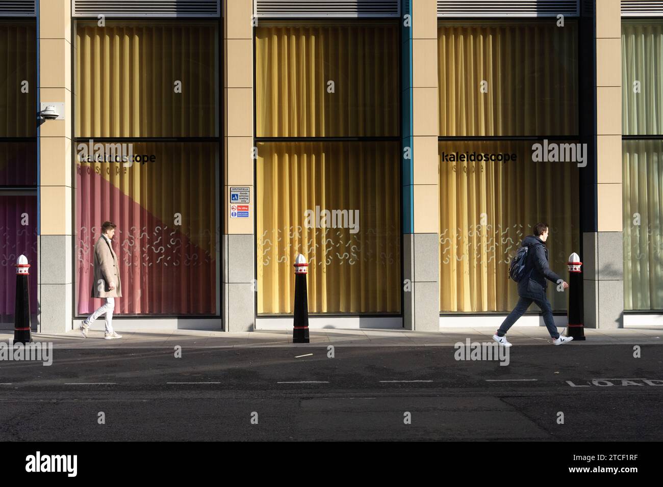 Located above the eastern entrance to the new Farringdon Elizabeth Line ...