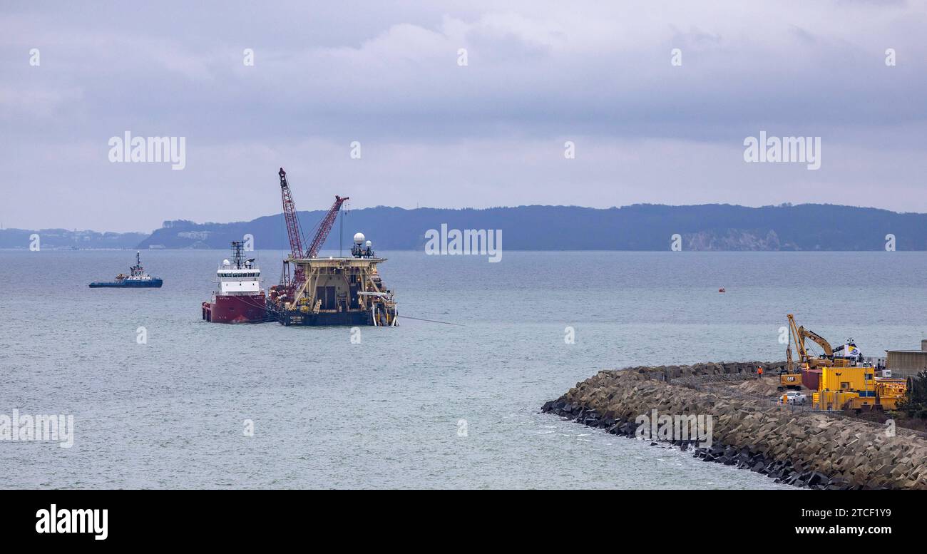 LNG-Pipeline Ruegen ist fast fertig Das Pipeline-Verlegeschiff Castoro ...
