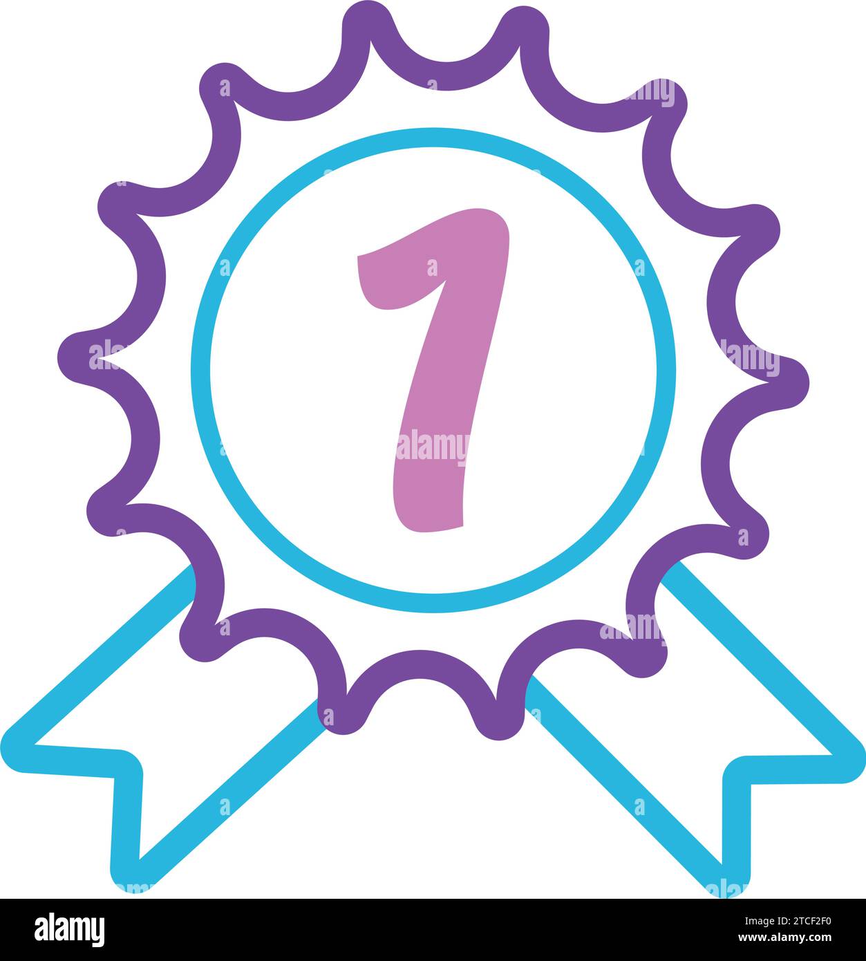 First place badge hi-res stock photography and images - Alamy