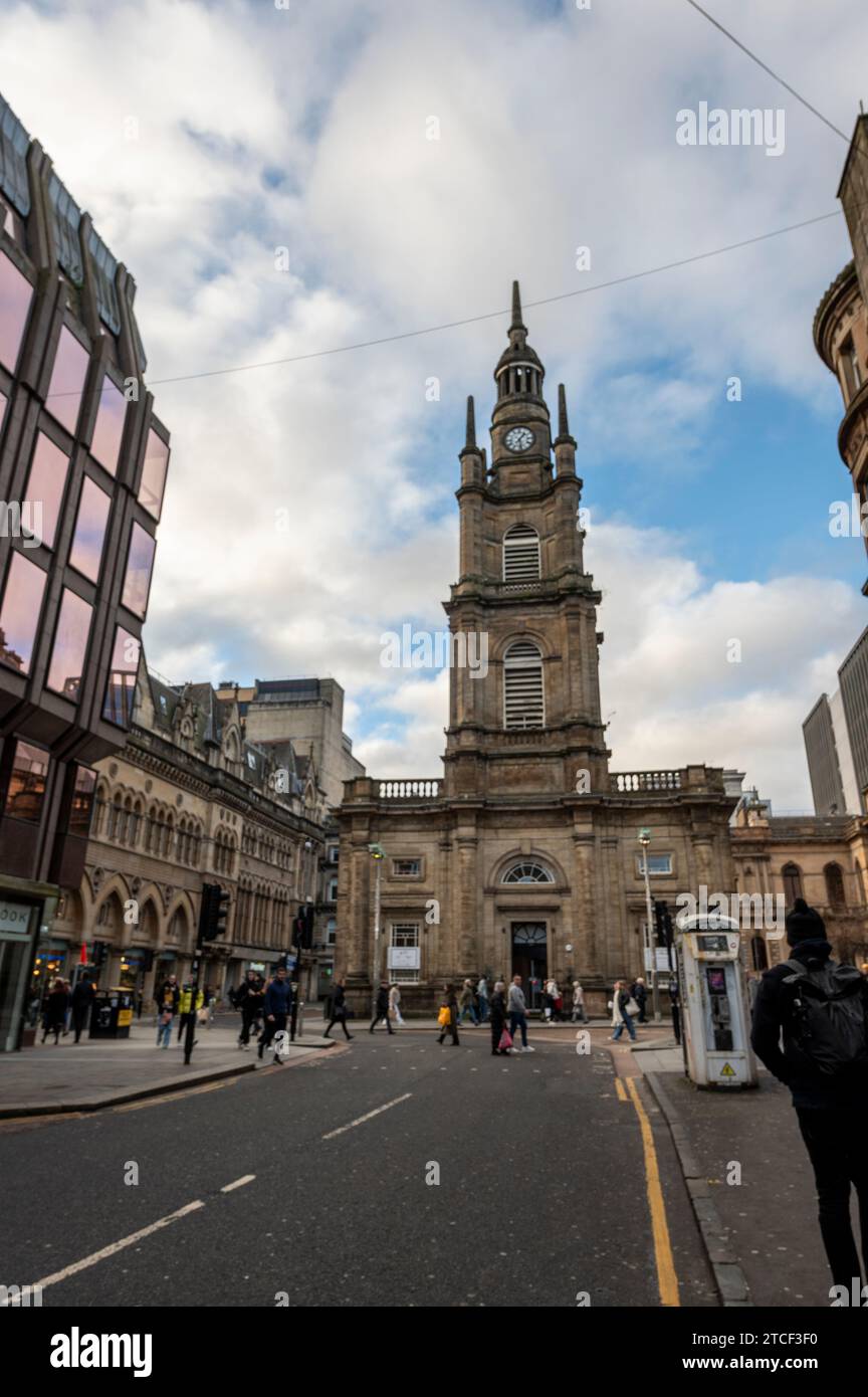 St.George's Tron church in Glasgow is located in Nelson Mandela Place ...