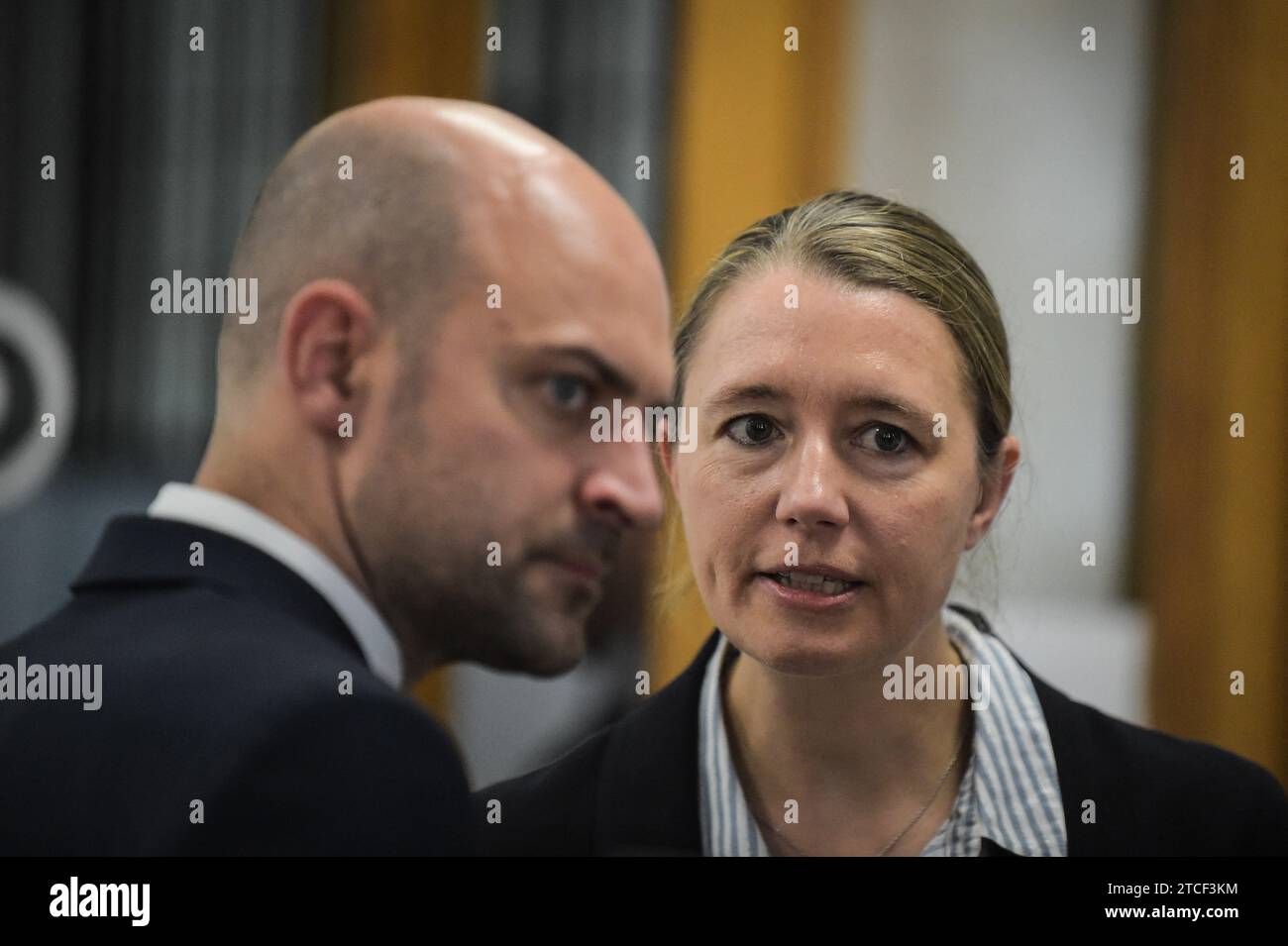 Paris, France. 12th Dec, 2023. Interministerial Digital Director (DINUM ...