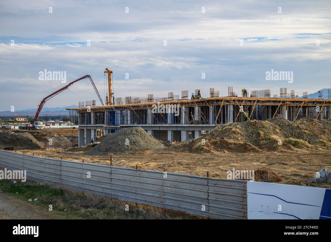 construction of a residential complex on the Mediterranean coast 13 ...