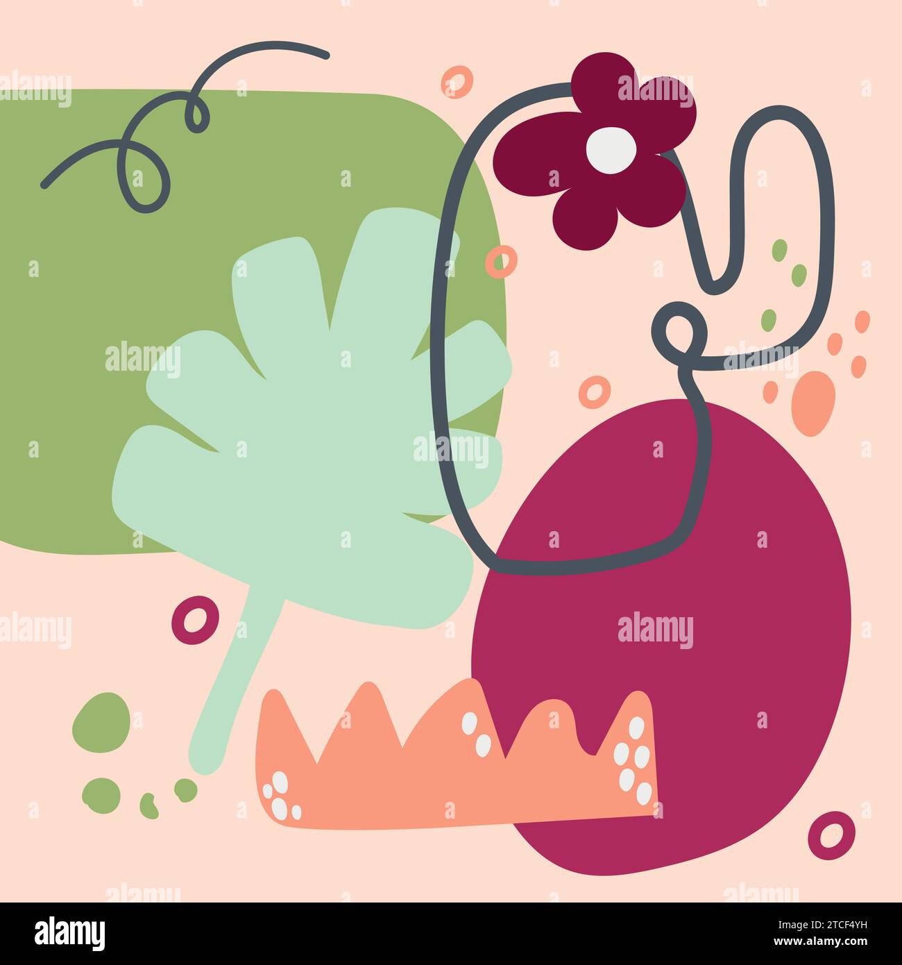 Colored hand drawn background Vector Stock Vector Image & Art - Alamy