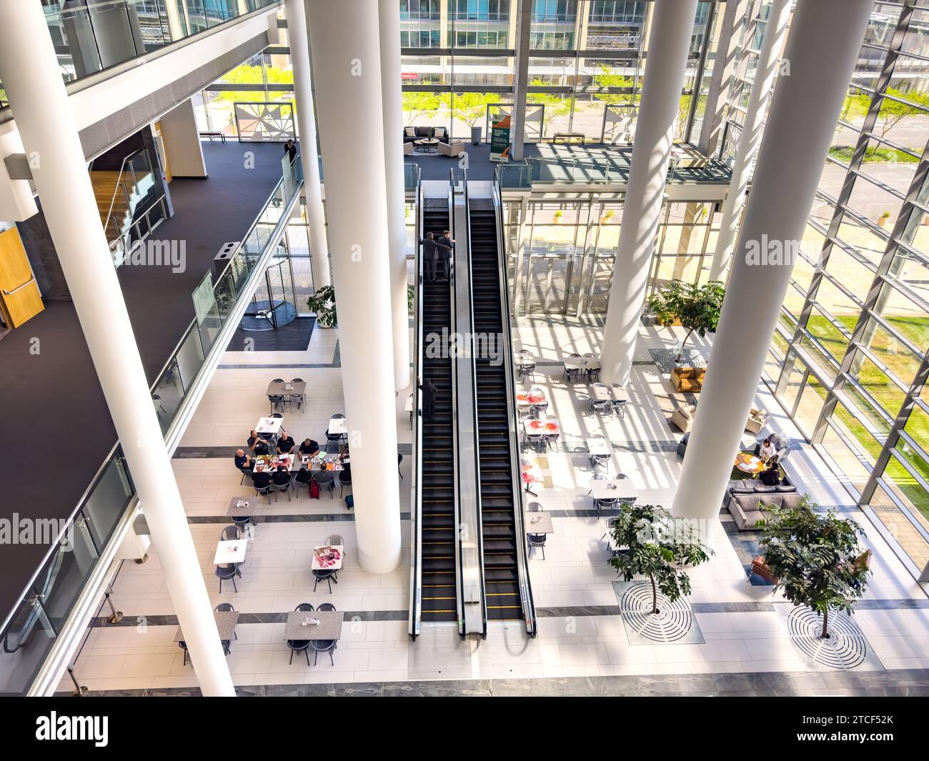Cape Town, South Africa - October 30, 2023: Interior of CTICC, Cape ...