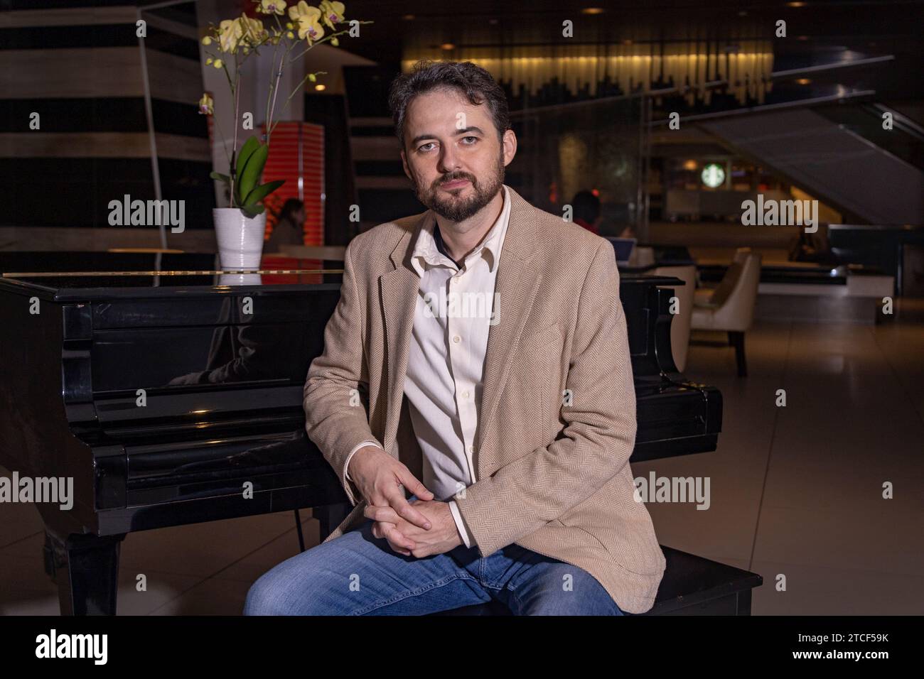 Director Abu Bakr Shawky poses for a portrait to promote the film ...