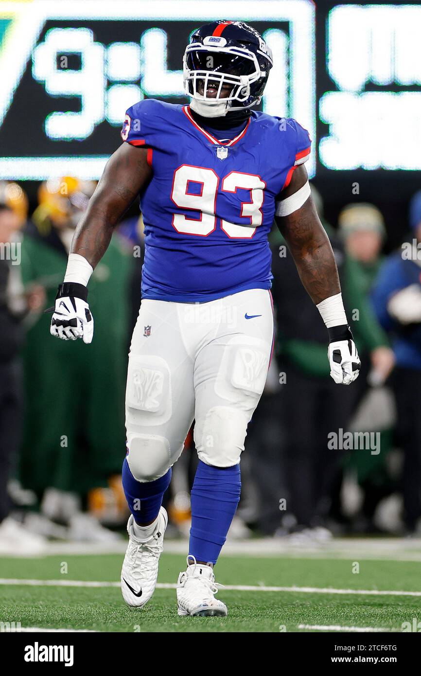 New York Giants defensive tackle Rakeem Nunez-Roches (93) during the ...