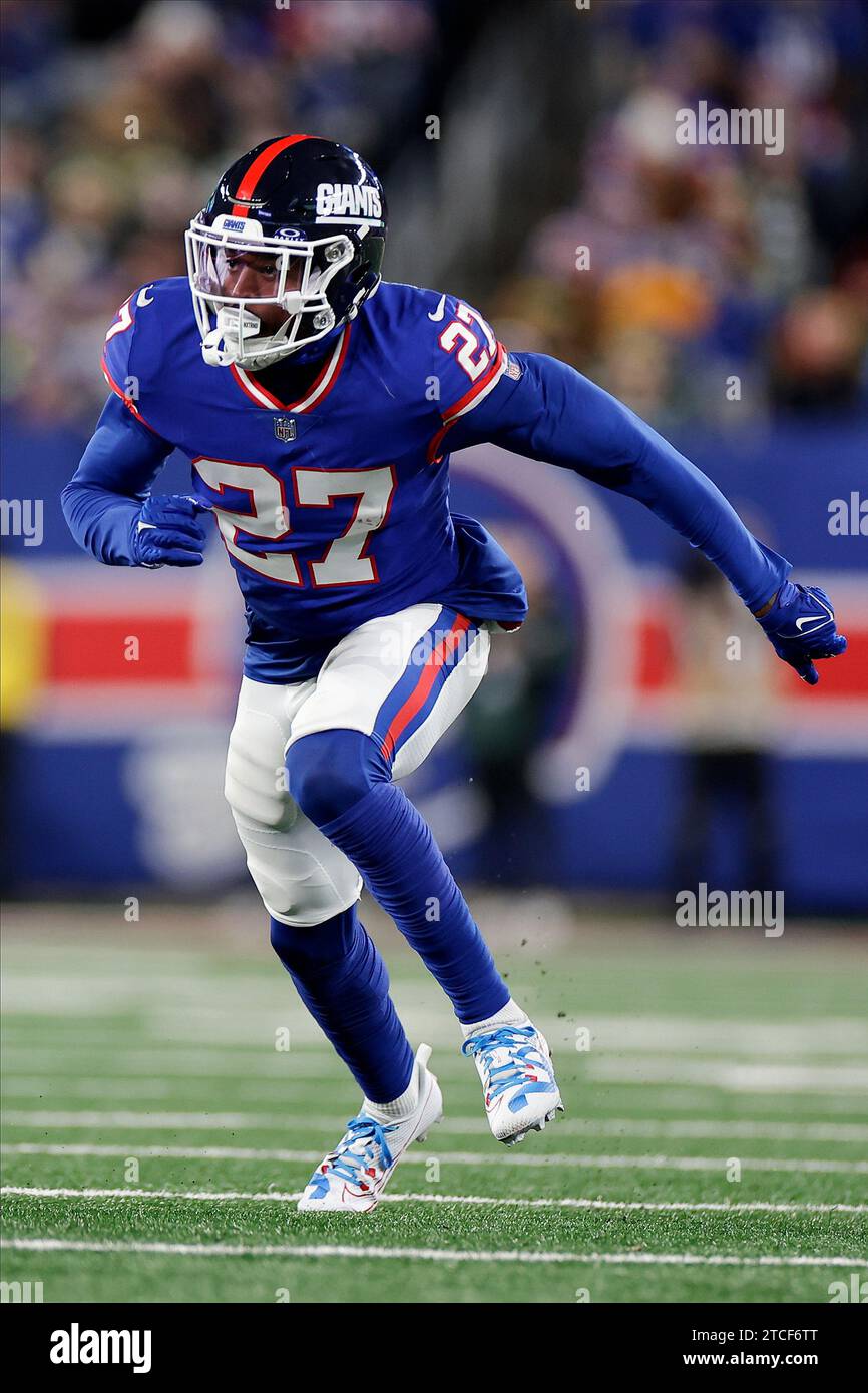 New York Giants safety Jason Pinnock (27) during the second half of an ...