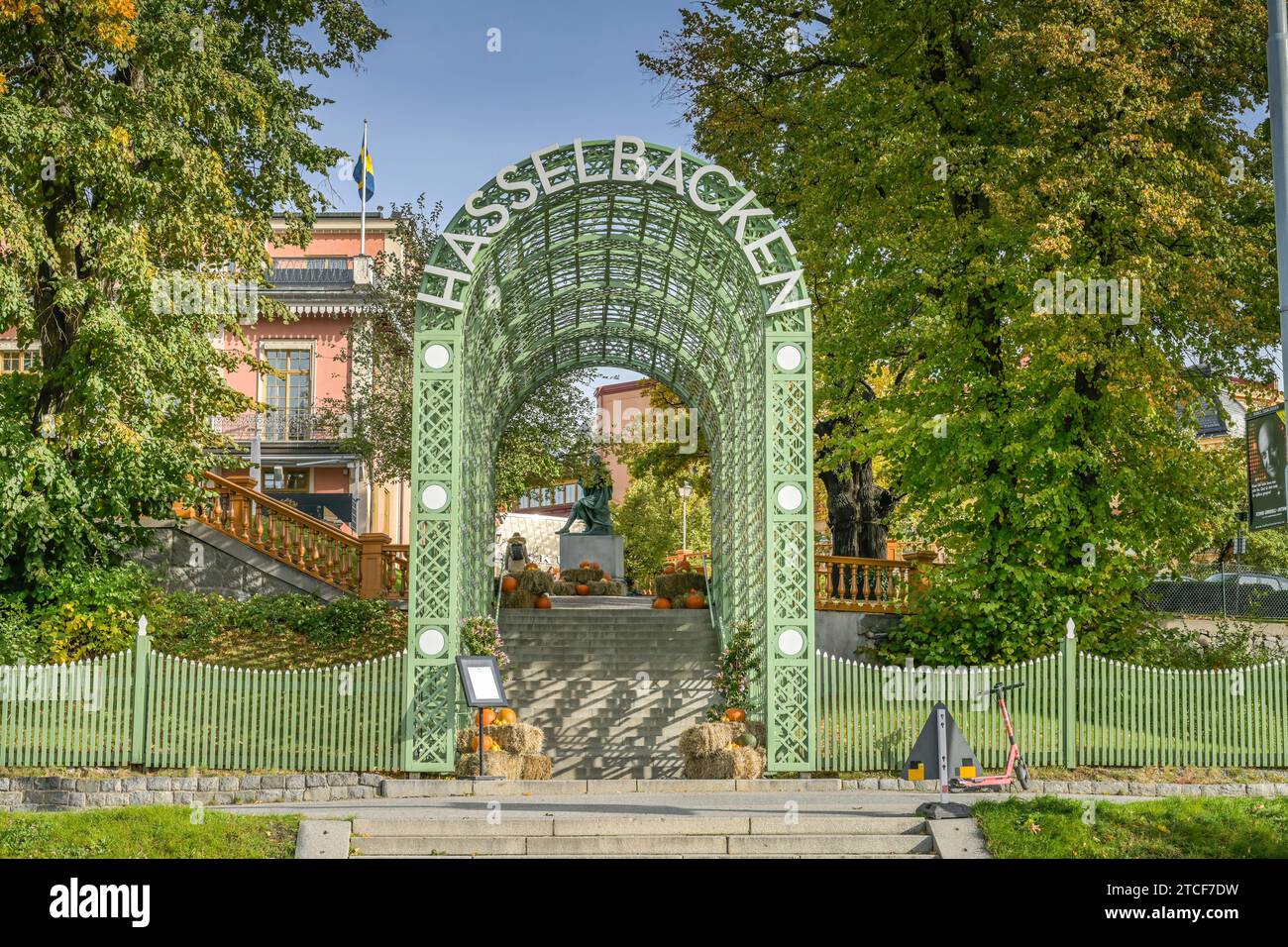 Hotel Hasselbacken, Djurgarden, Stockholm, Schweden Stock Photo - Alamy