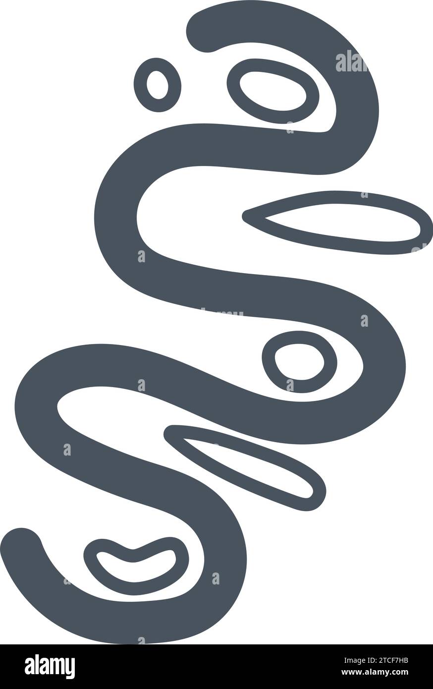 Hand draw worm sketch icon Vector Stock Vector Image & Art - Alamy