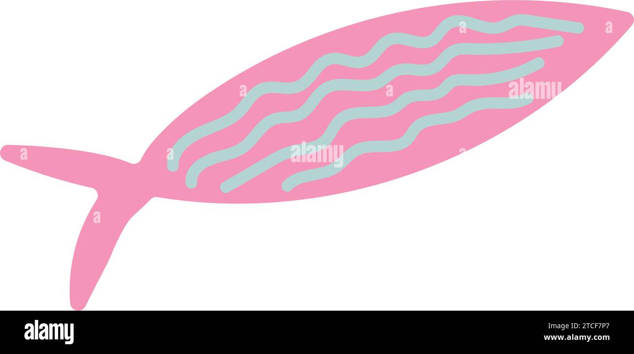 Ink sketch fish hand Stock Vector Images - Alamy