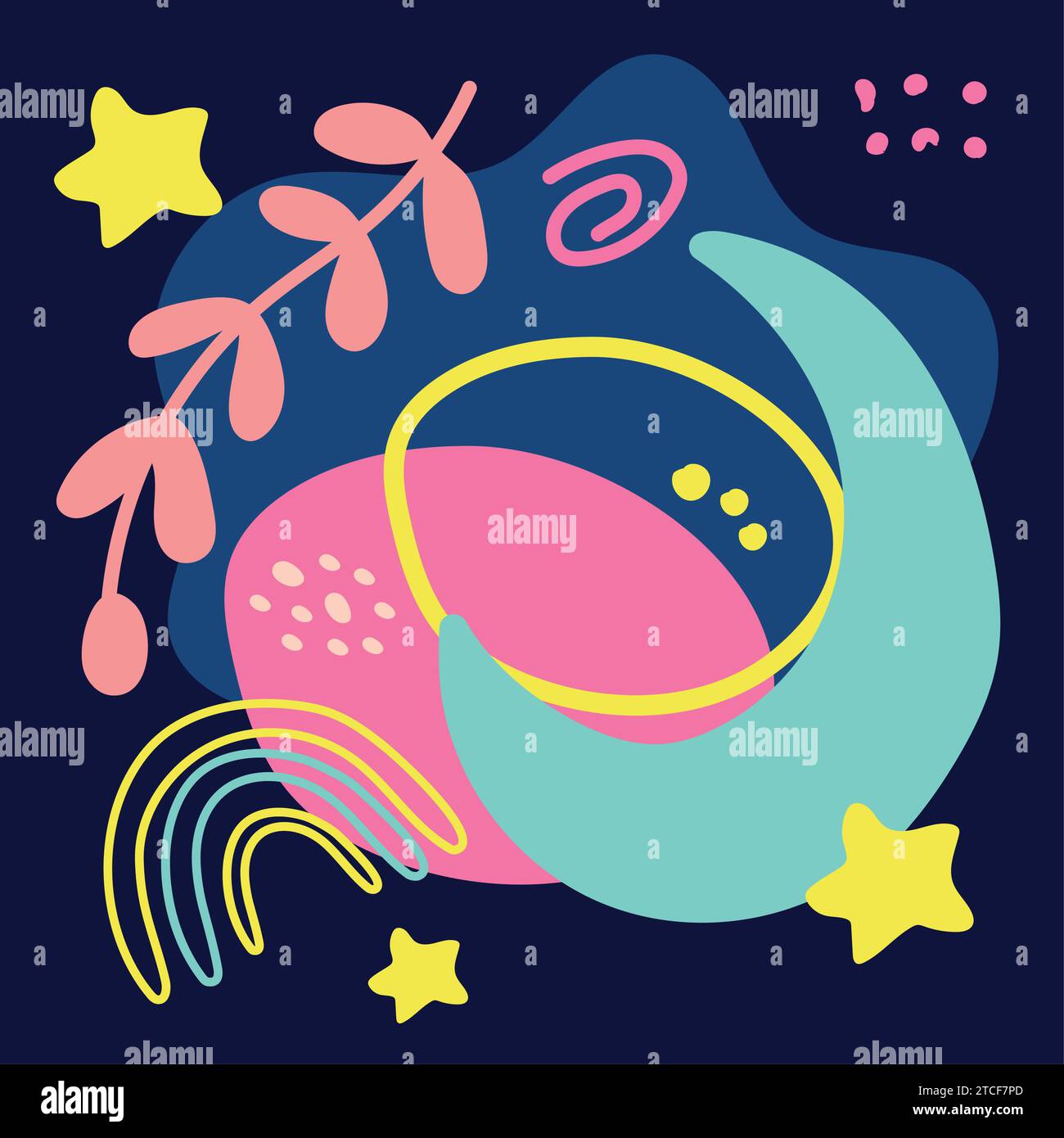 Colored hand drawn background Vector Stock Vector Image & Art - Alamy