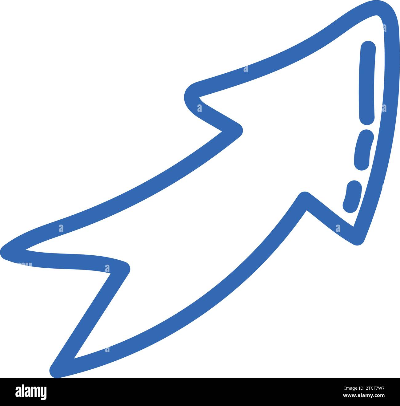 Hand draw arrow sketch icon Vector Stock Vector Image & Art - Alamy