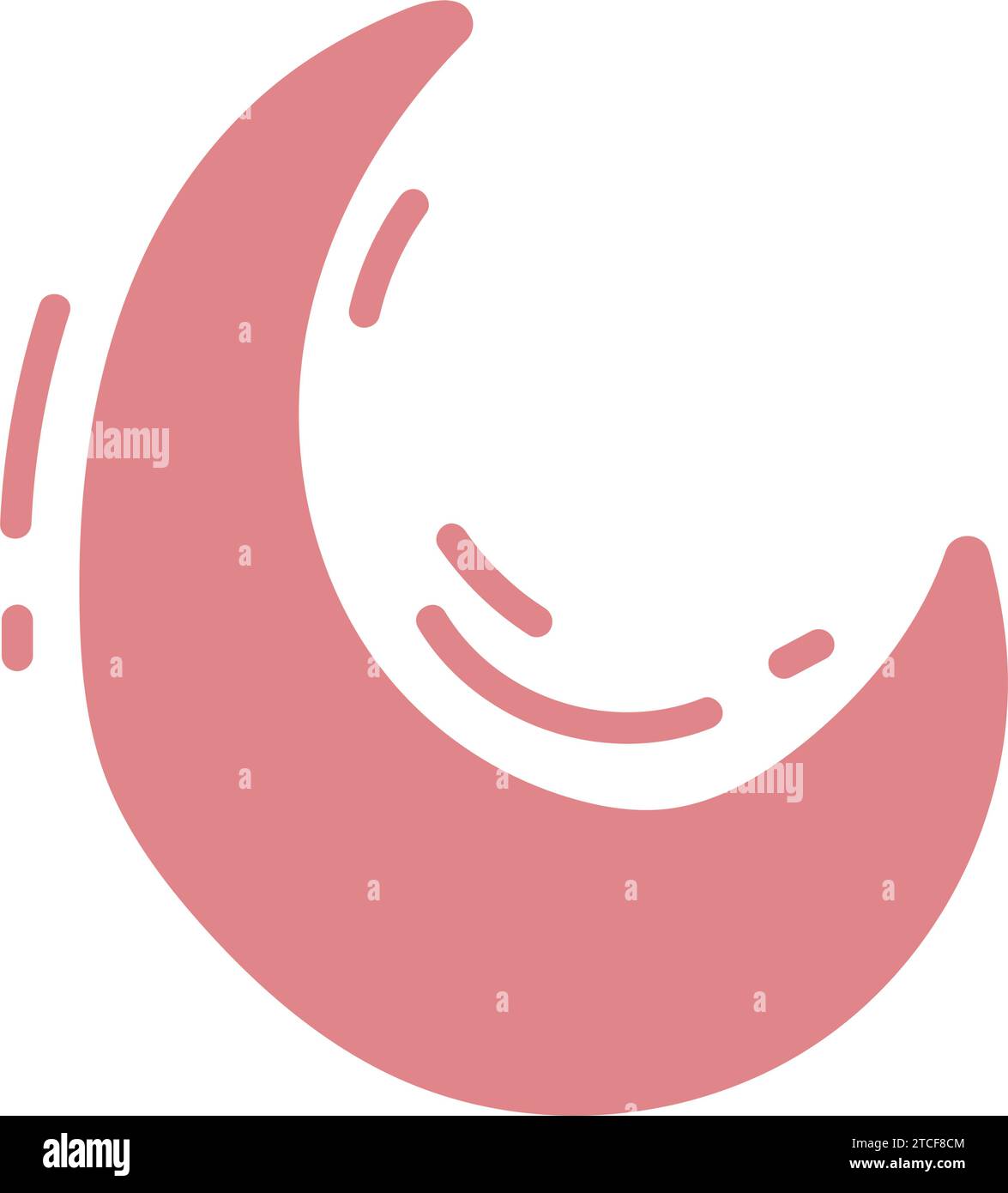 Hand draw moon sketch icon Vector Stock Vector Image & Art - Alamy