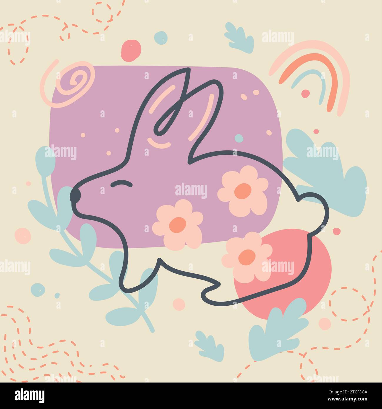 Colored hand drawn background Vector Stock Vector Image & Art - Alamy