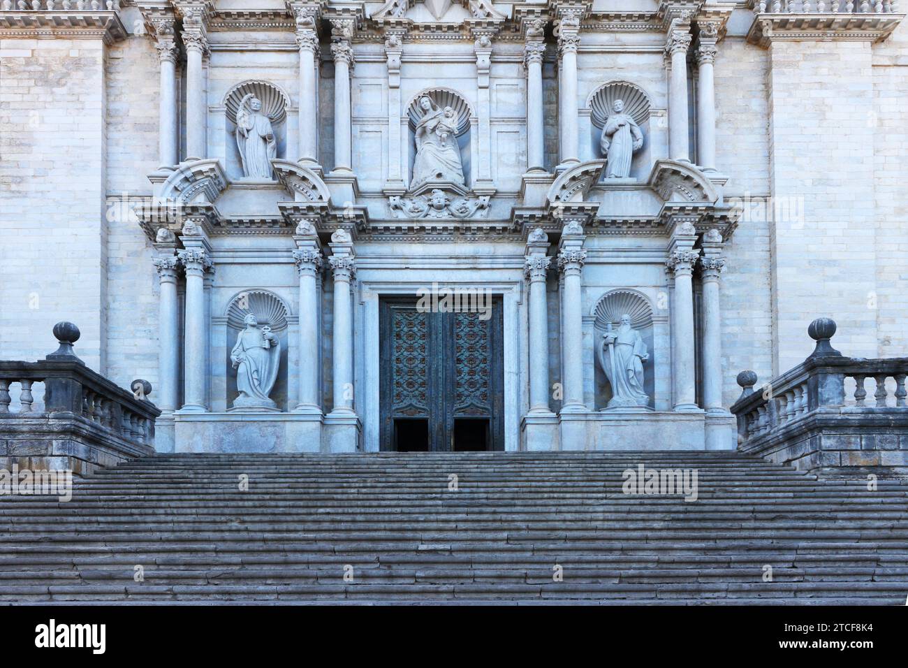 Stairs around cathedral hi-res stock photography and images - Alamy