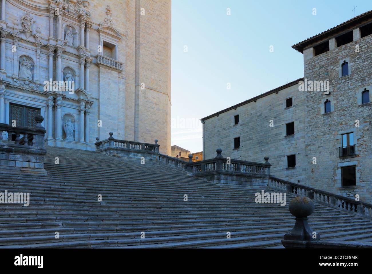 Stairs around cathedral hi-res stock photography and images - Alamy