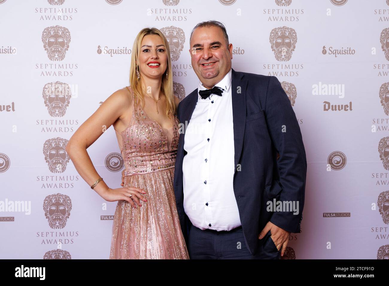 Salar Azimi - Annika de Ruijsscher - Septimius Awards Red Carpet 2023 ...