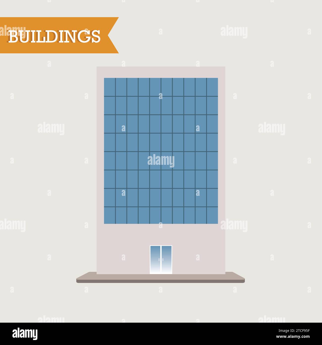 Isolated colored building icon image Vector Stock Vector Image & Art ...