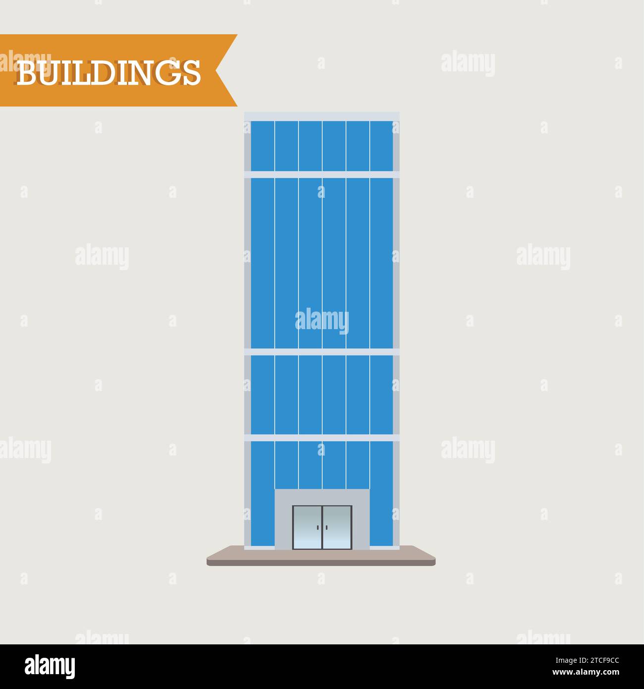 Isolated colored building icon image Vector Stock Vector Image & Art ...