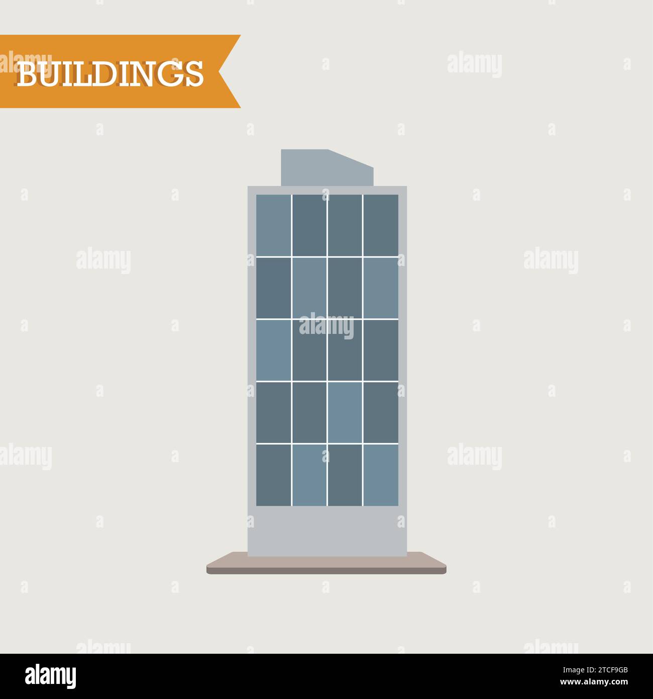 Isolated colored building icon image Vector Stock Vector Image & Art ...