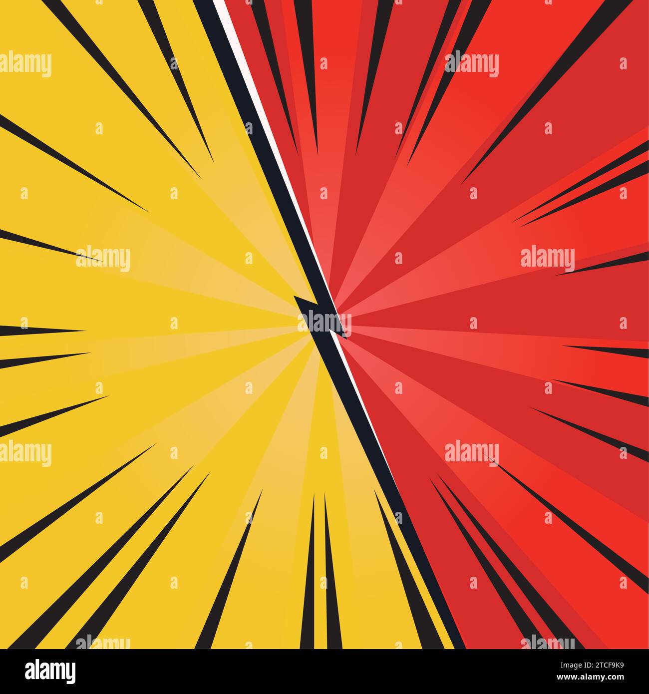 Isolated empty colored comic page Vector Stock Vector Image & Art - Alamy