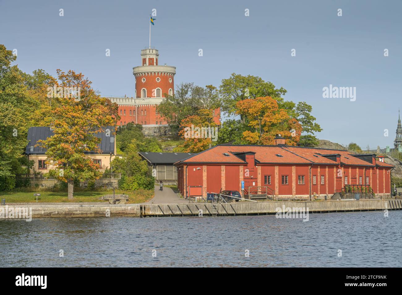 Kastellet, Insel Kastellholmen, Stockholm, Schweden *** Kastellet ...